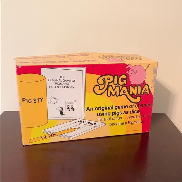 Games | Original 1977 Pig Mania Game Gently Used Complete | Poshmark